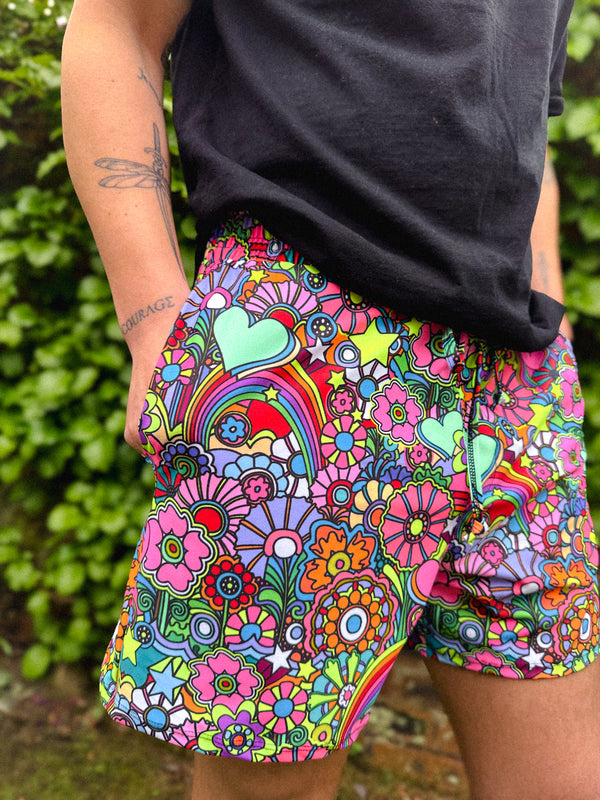 Custom Men's Shorts - Lime Blonde